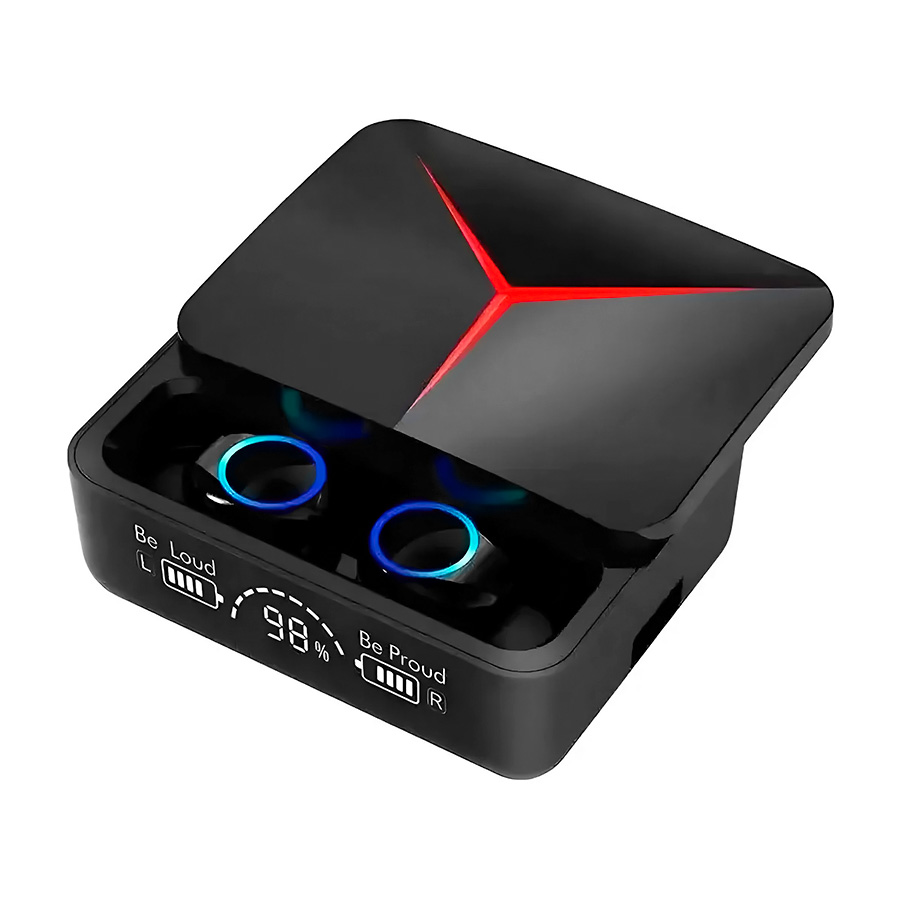 Auriculares TWS M90 Pro Inalámbricos Bluetooth 5.3, Cancelación de Ruido, Estuche con Display ...