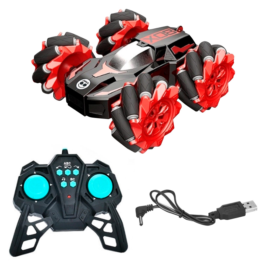 Auto a Control Remoto Drift Stunt Todoterreno con Giro 360°, Luces y ...