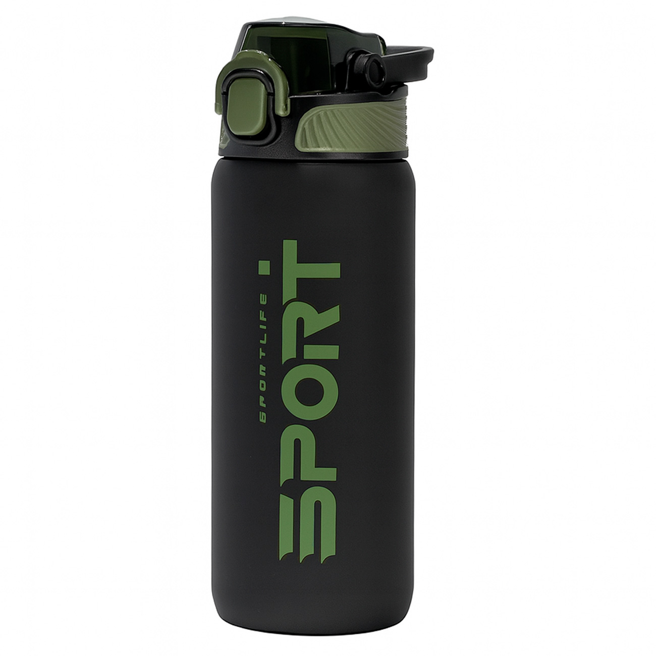 Botella Deportiva de 650ml a Prueba de Fugas y Cierre Rápido Clic ...
