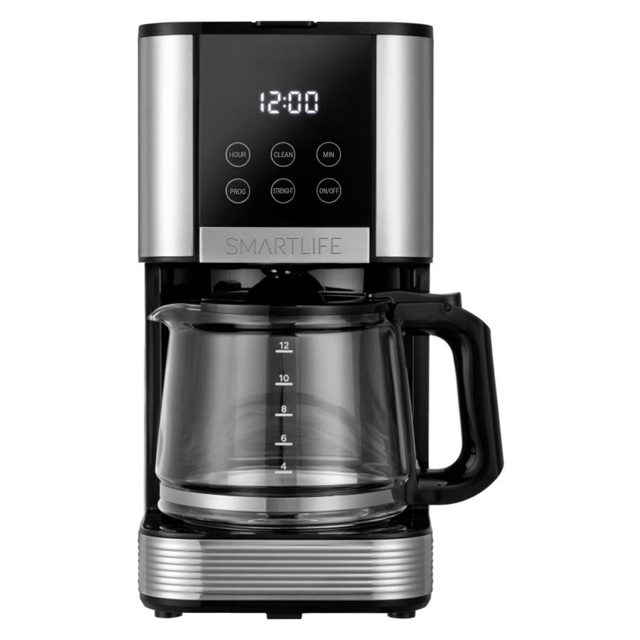 Cafetera SMARTLIFE Digital con 1,5L de Capacidad y Filtro Removible, oferta LOi.