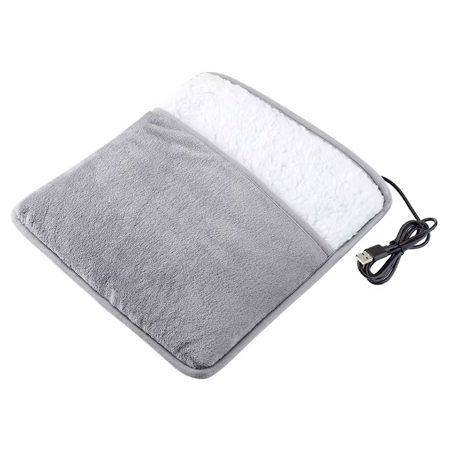 Calentador Eléctrico de Pies, Multifunción de Tela Suave Reversible con ...