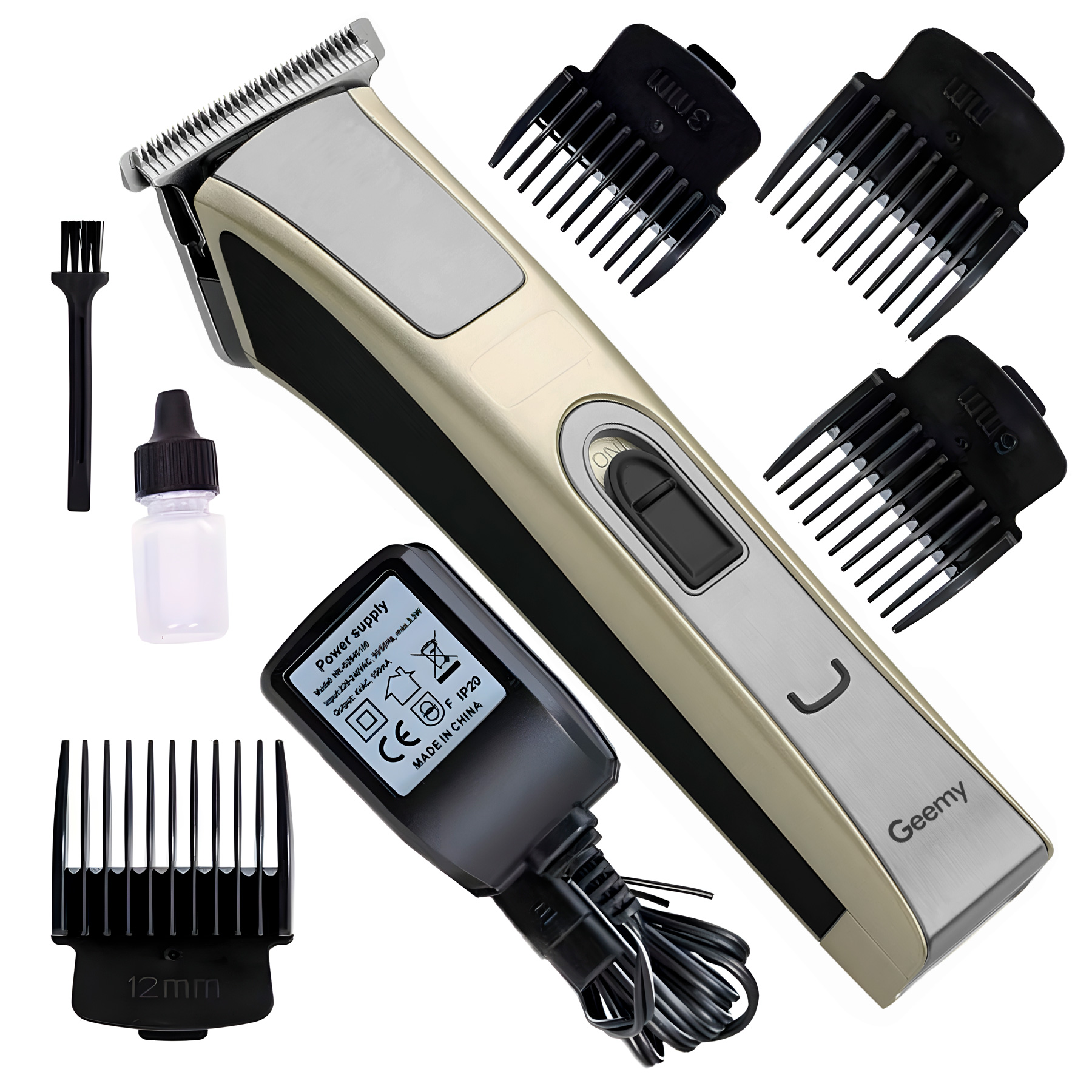 Corta Pelo Geemy GM-657 220V Compacta + Accesorios, oferta LOi.