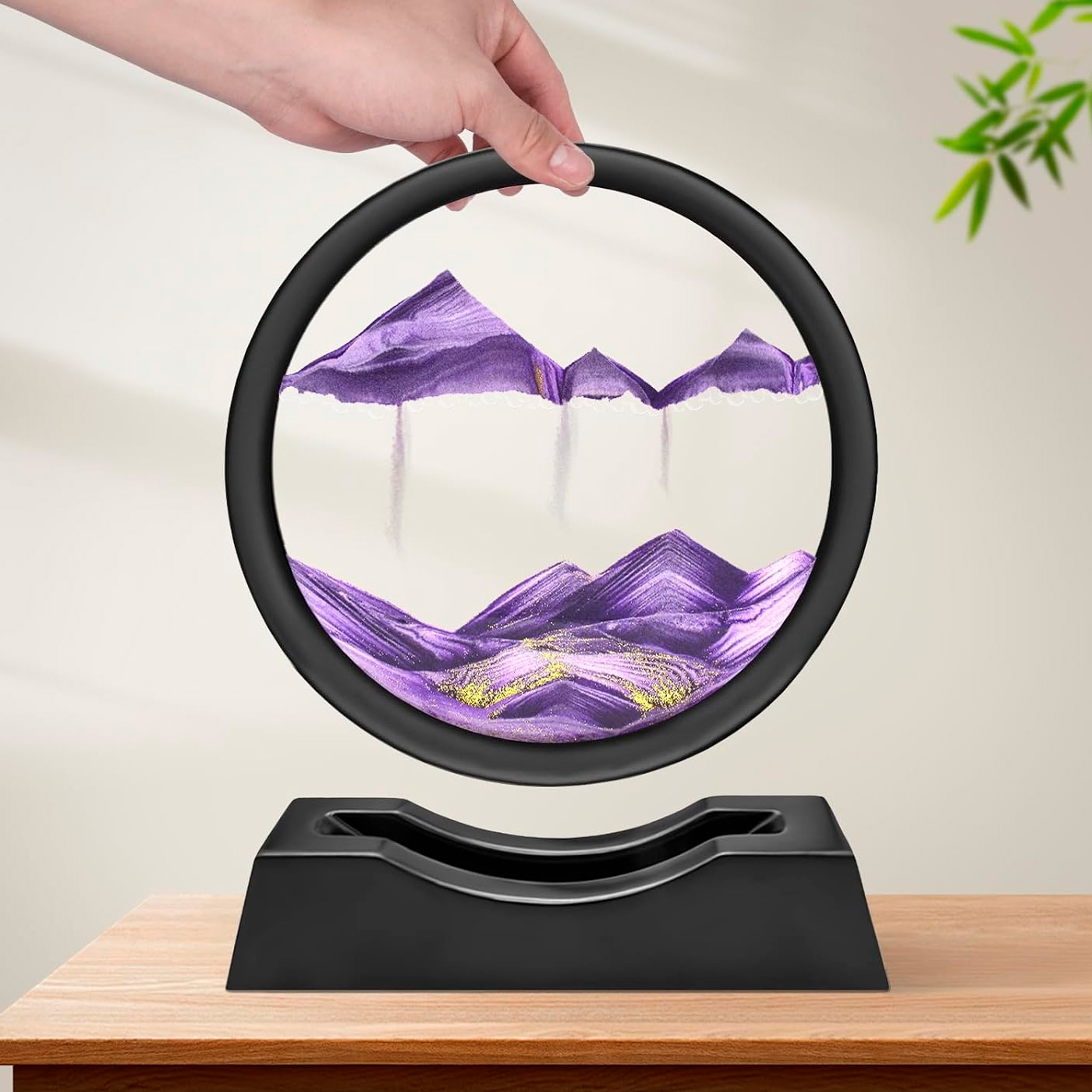 Cuadro de Arenas Flotantes Moving Sand Arte de Arena con Movimiento 3D ...