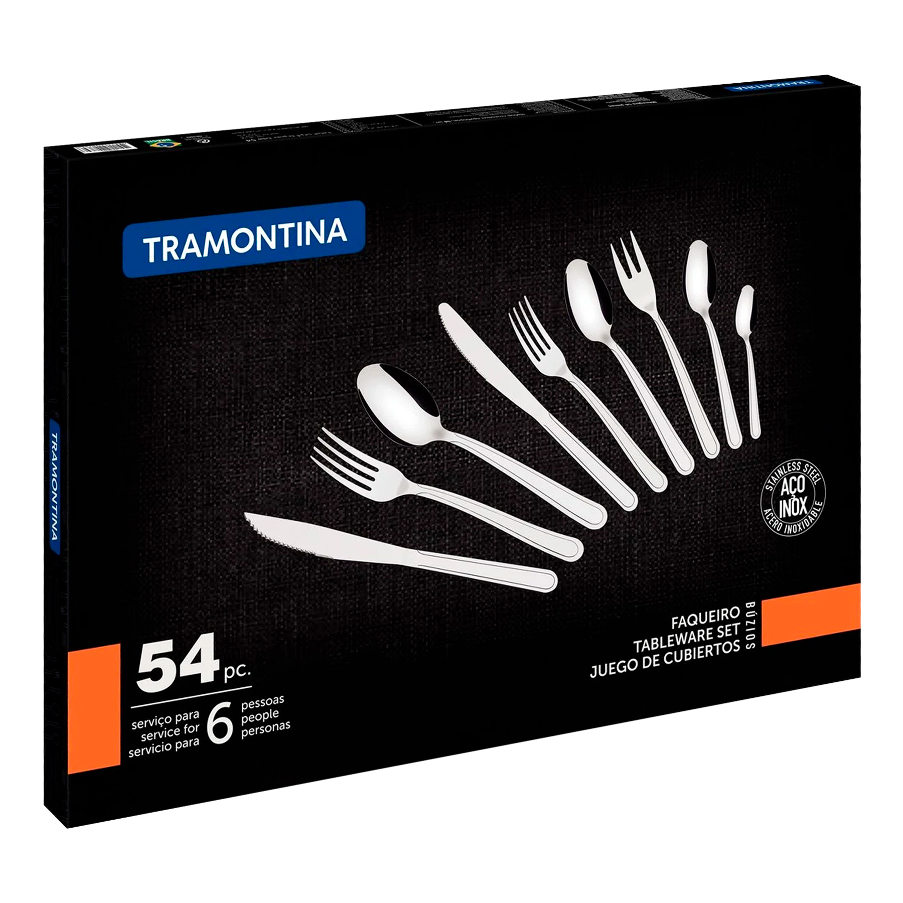 Juego de Cubiertos Tramontina Búzios 54 Piezas Acero Inoxidable, oferta ...