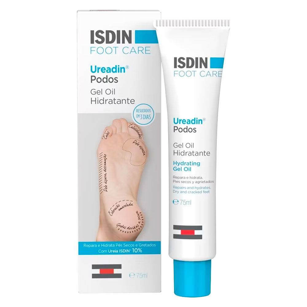 Gel Oil Hidratante ISDIN Ureadin Podos Presentación de 75ml, oferta LOi.
