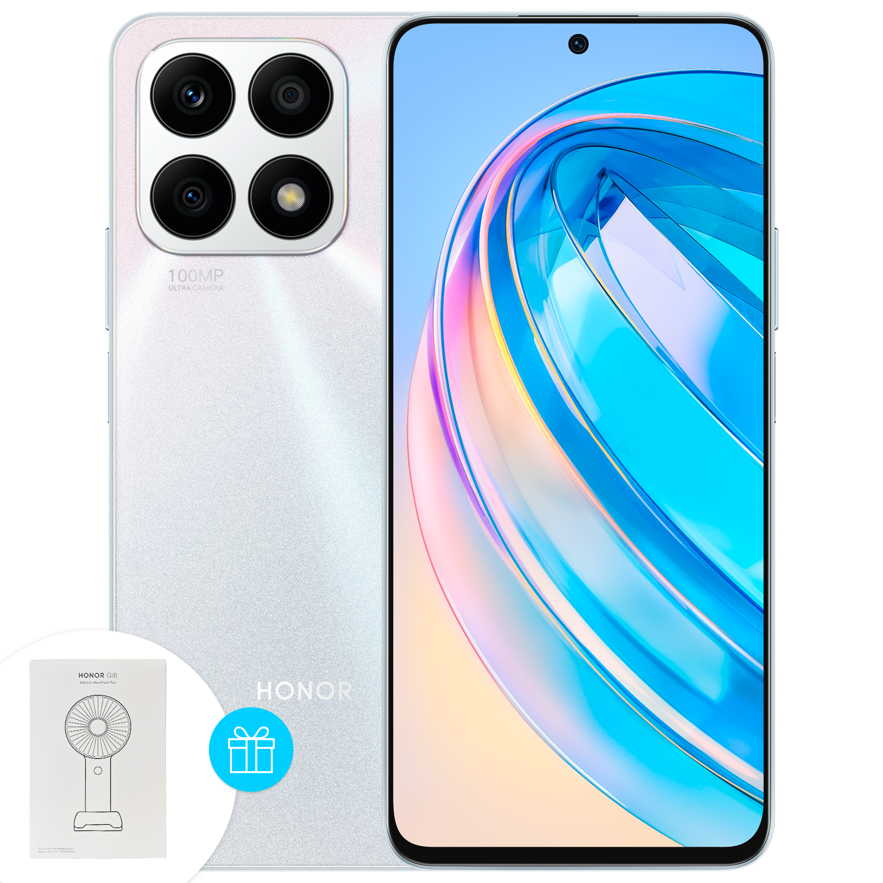 HONOR X8a 6.7" 256GB 8GB+2GB RAM Turbo Cámara Triple 100Mpx Gran ...