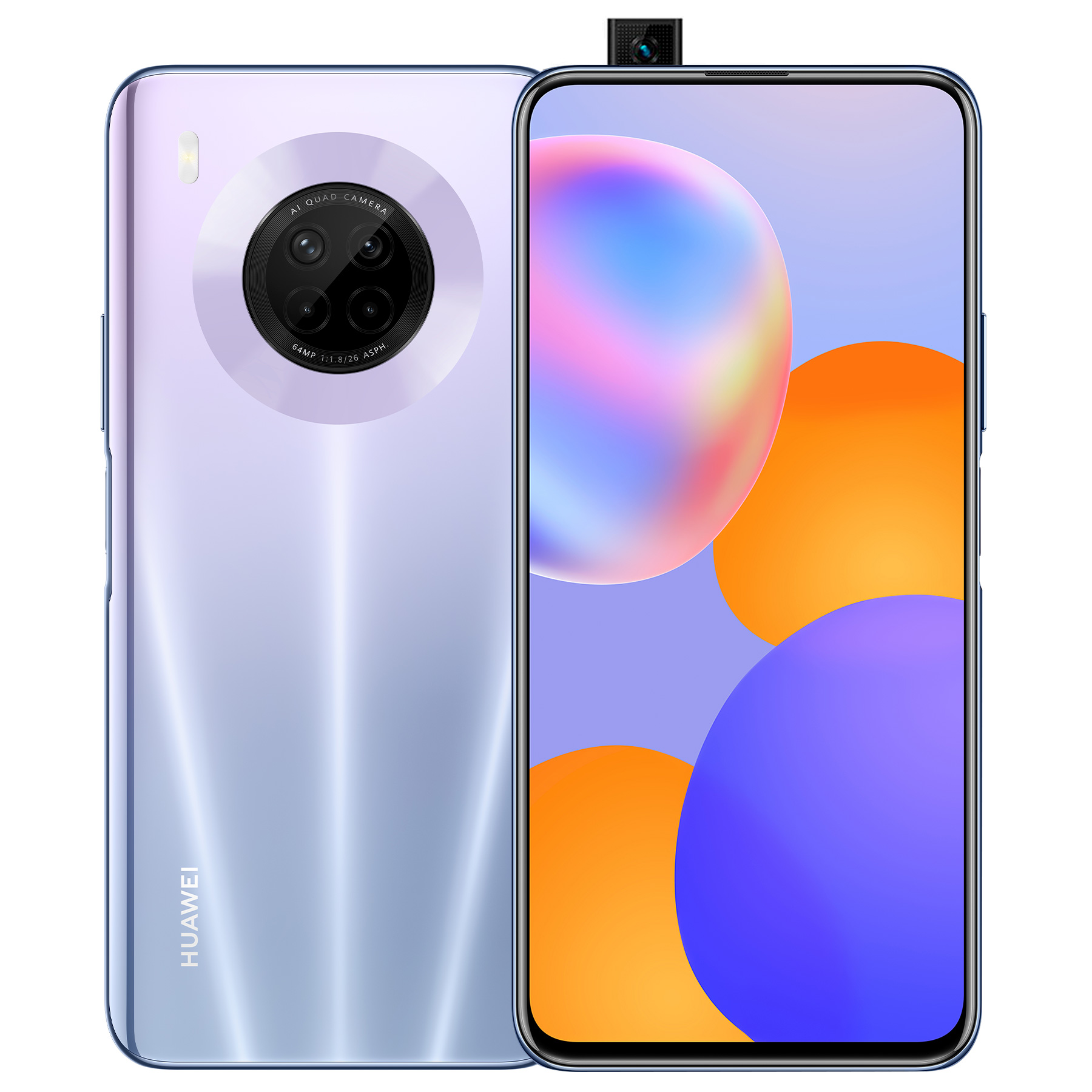 HUAWEI Y9A 6.63" 128GB 6GB Cám Cuádruple 64MP Ultra Gran Angular Carga ...