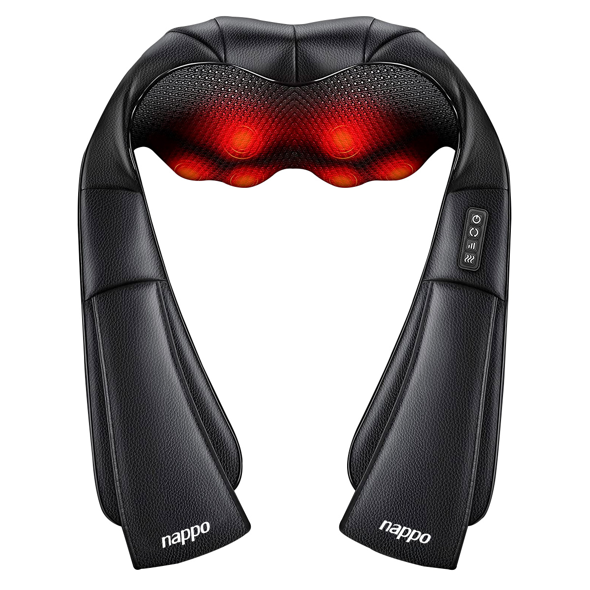 Masajeador Eléctrico NAPPO Shiatsu con 3 Niveles de intensidad y 8 ...