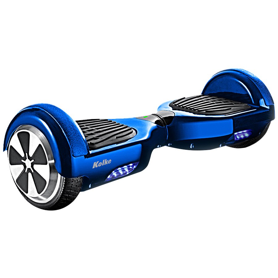 Motor Skate Hoverboard KOLKE c/ Bluetooth y Parlantes - Azul, oferta LOi.
