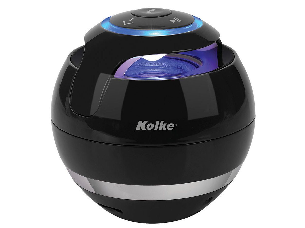 Parlante Portátil Bluetooth Kolke EVA Negro, oferta LOi.