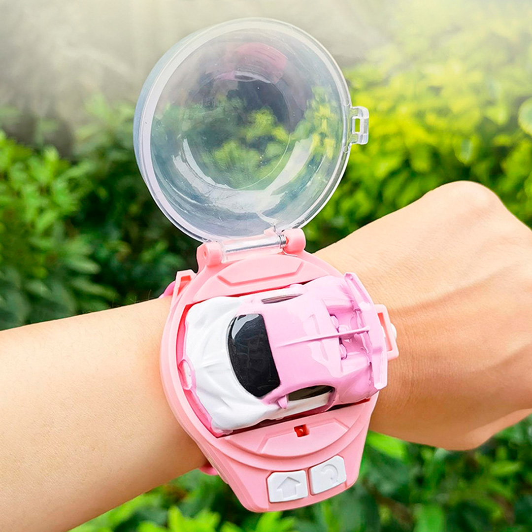 Pulsera con Mini Auto a Control Remoto y Batería Recargable - Rosa ...
