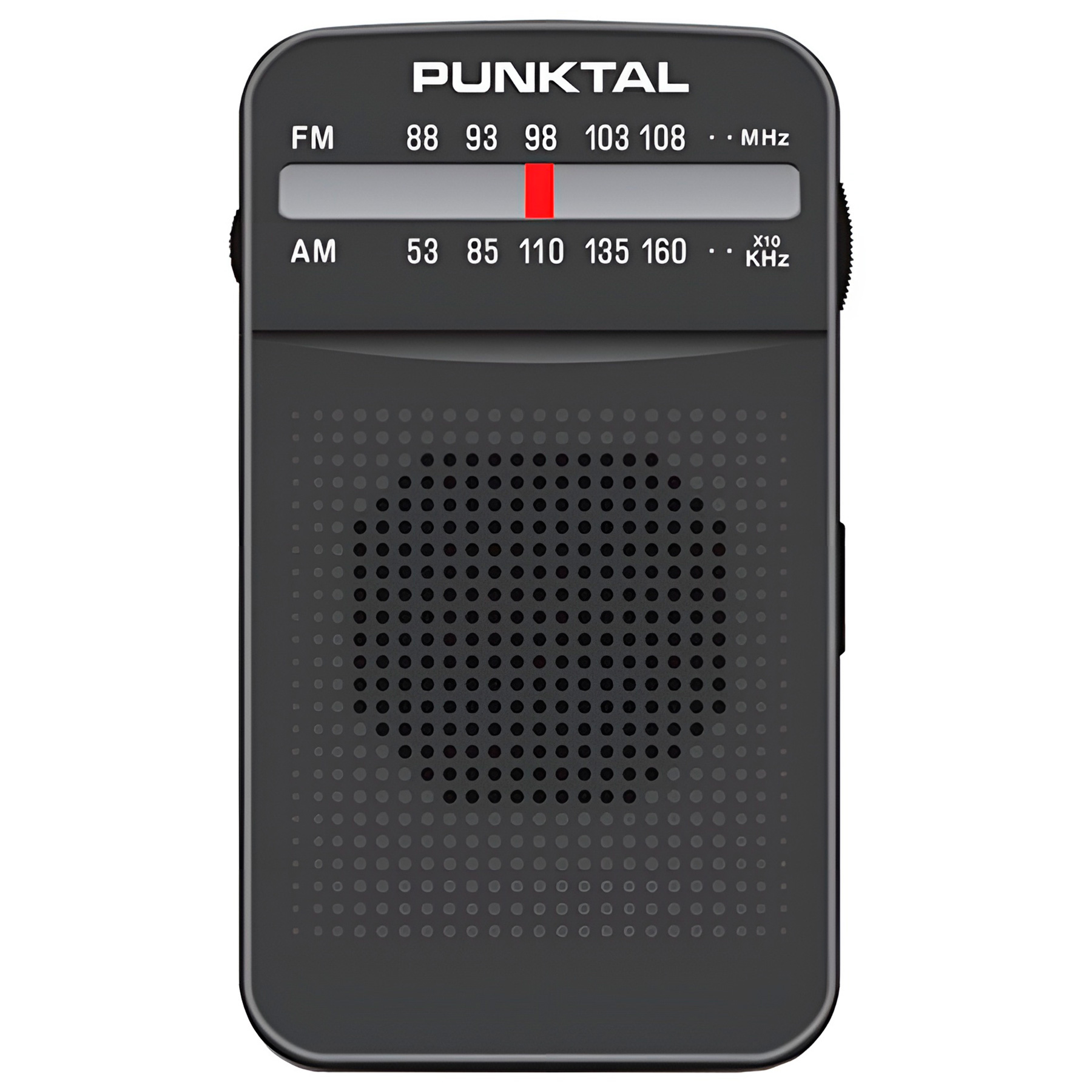 Radio Portátil PUNKTAL AM/FM Antena Telescópica Pilas AA, oferta LOi.