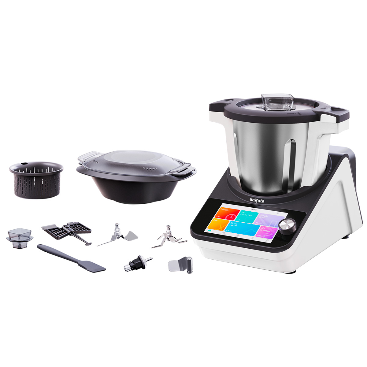 Robot de Cocina Smart ENUXTA 18 Programas Pre Instalados, Más de 1700 ...