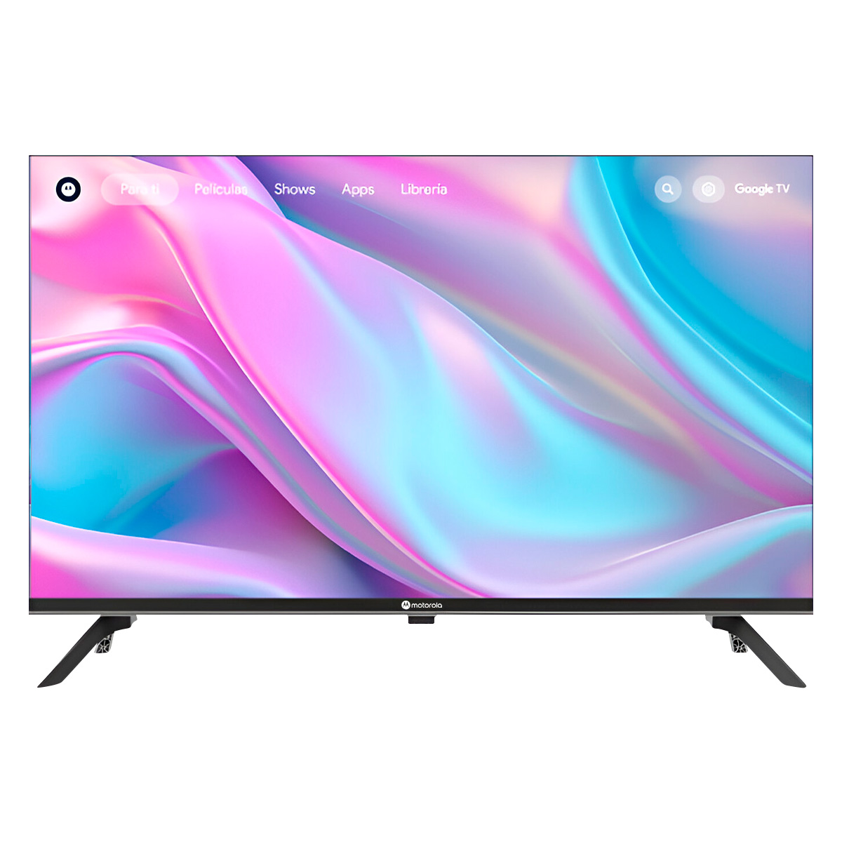 Smart TV Motorola 32" Panel D-LED Sistema Google TV Sonido Dolby y ...