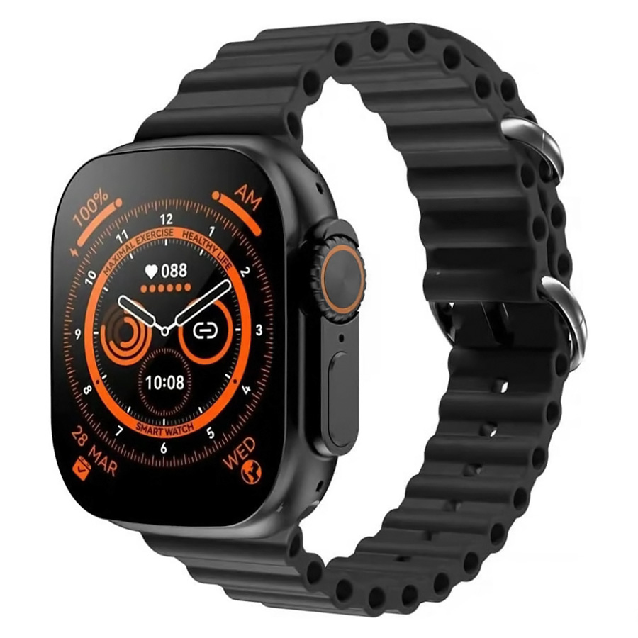 Smartwatch T800 Ultra Pantalla Táctil de 1.99" 49mm, Carga Inalámbrica ...