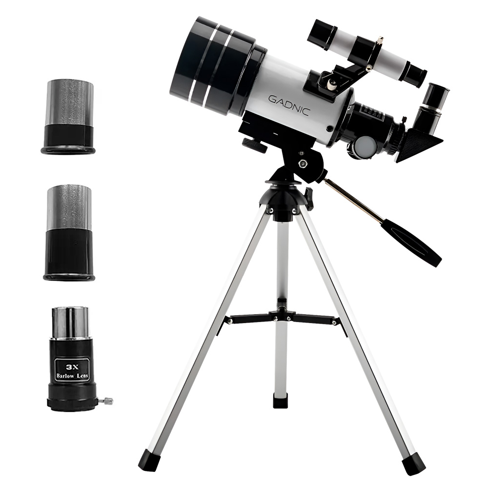 Telescopio Reflector GADNIC con Lente Óptico de 70mm Aumento 150x y ...