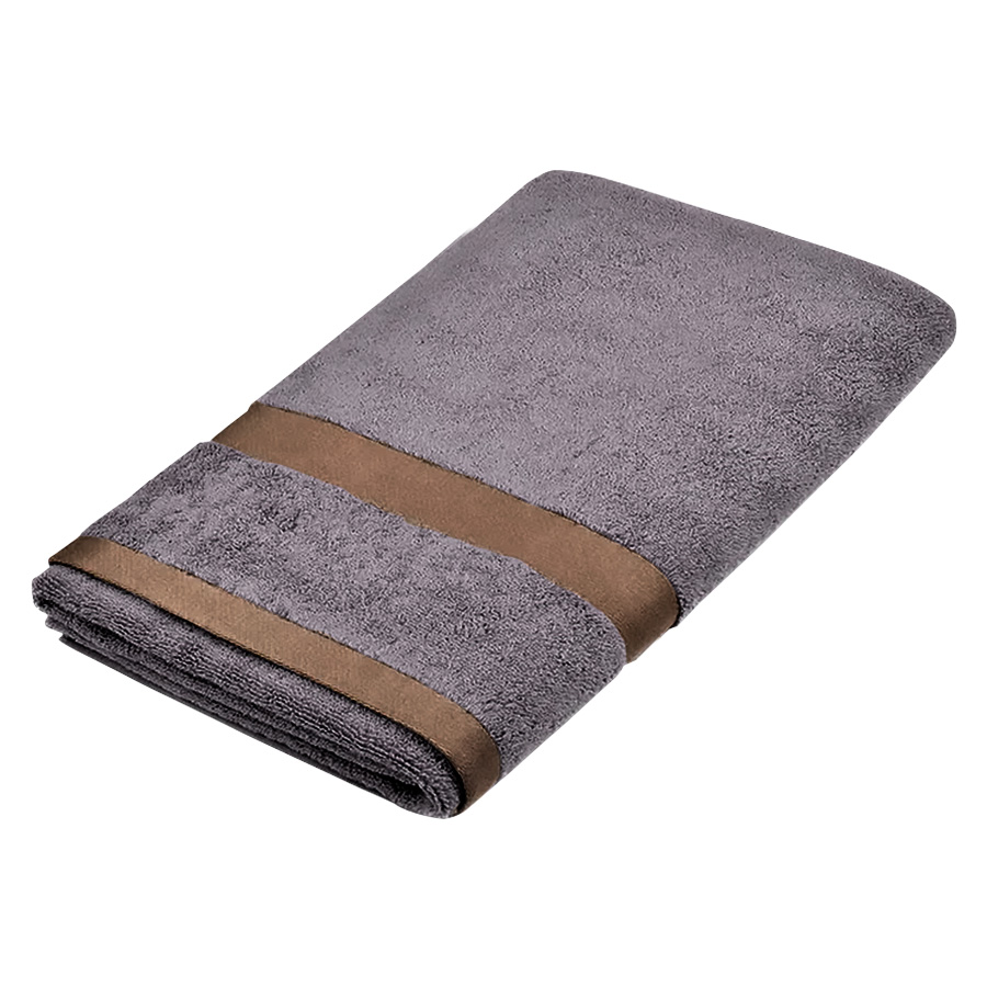 Toalla Grande de Baño, 100% de Algodón, 70x140cm - Gris, oferta LOi.