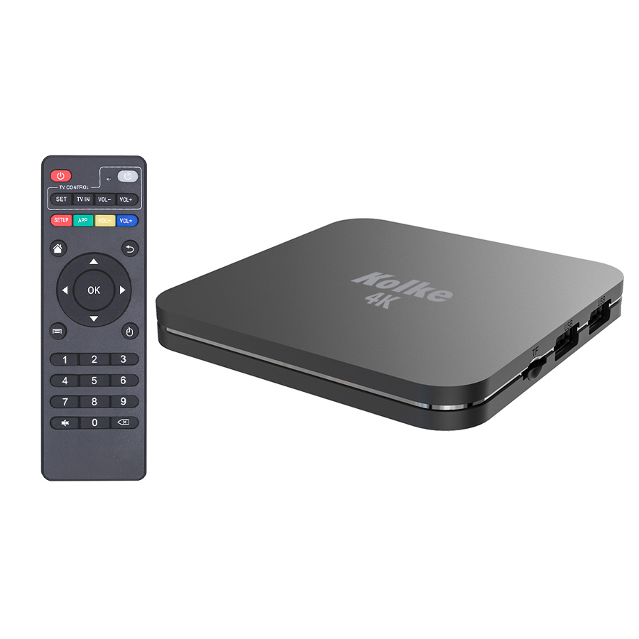 Smart TV Box 4K UHD KOLKE KVV-359 16GB 2GB S905W Booteo Rápido Control ...