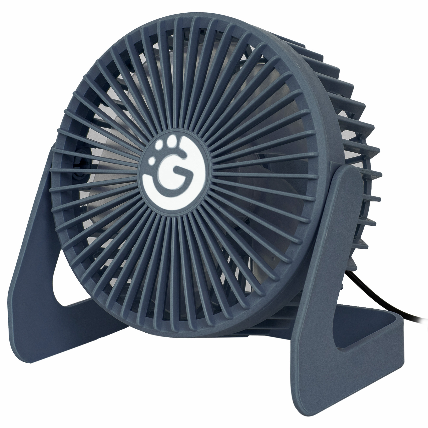 Ventilador USB Skyfan Desk Goldtech de 5 Aspas - Azul, oferta LOi.