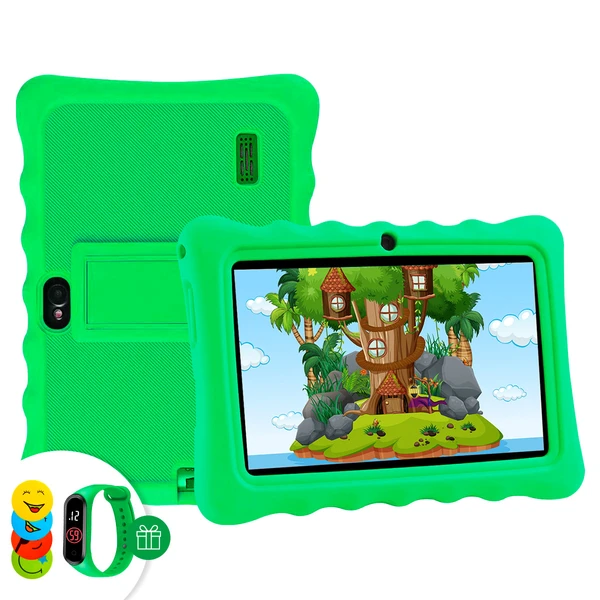 Tablet Kid’s Story Q22 de 7” 16GB Apps Infantiles Estuche Protector de ...