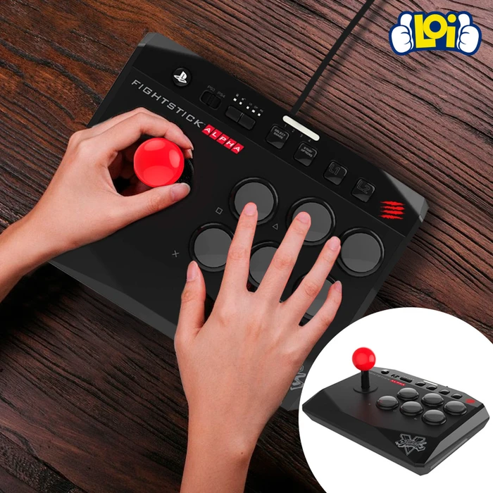 Joystick de Palanca Mad Catz tipo Arcade para PS3 y PS4, oferta LOi.