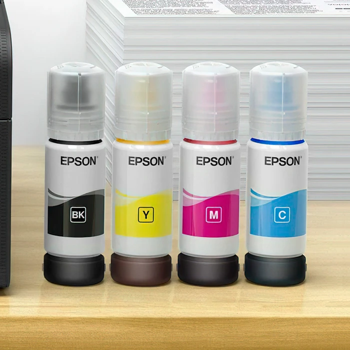 Tinta Original EPSON 544 Kit Completo 4 Colores 65ml c/u para Impresora ...