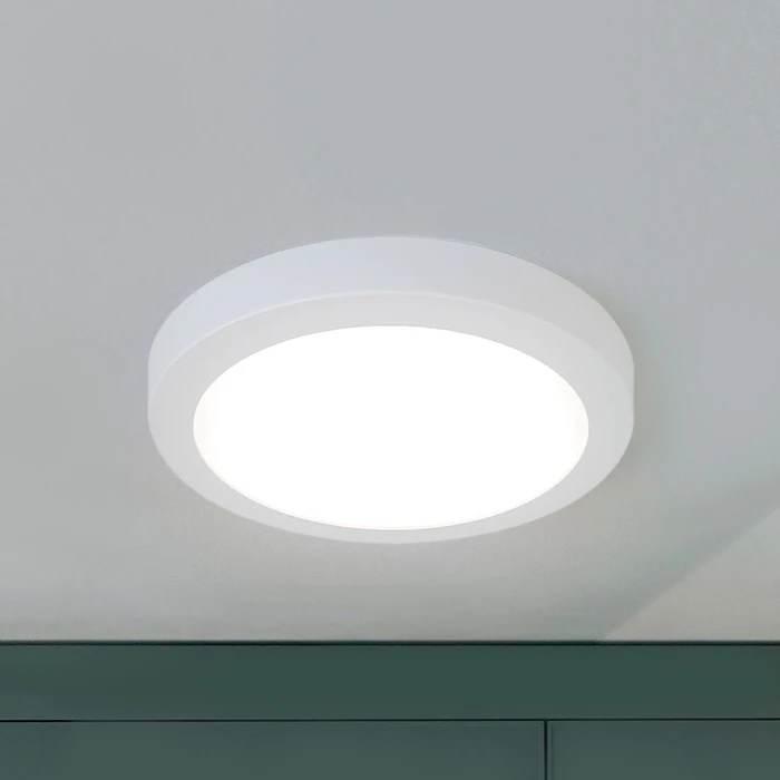 Plafón de Techo Panel LED 18W Circular Diámetro 20cm Luz Fría, oferta LOi.