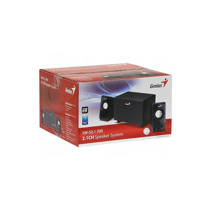 Parlantes Genius 2.1 Subwoofer para PC y Notebook , oferta LOi.