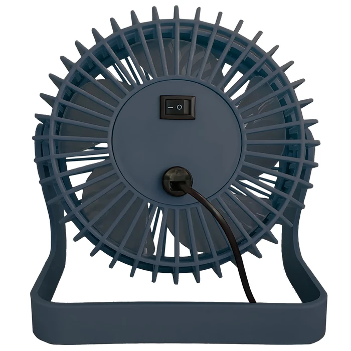 Ventilador USB Skyfan Desk Goldtech de 5 Aspas - Azul, oferta LOi.